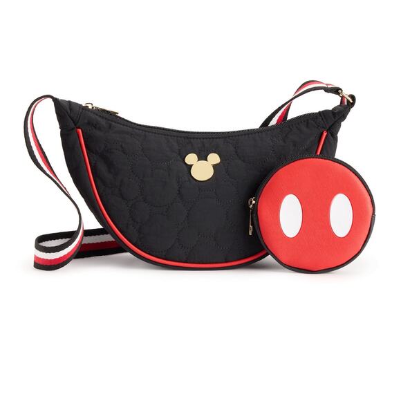 Disney | Accessories | Disneys Mickey Mouse Classic Poly Crescent ...